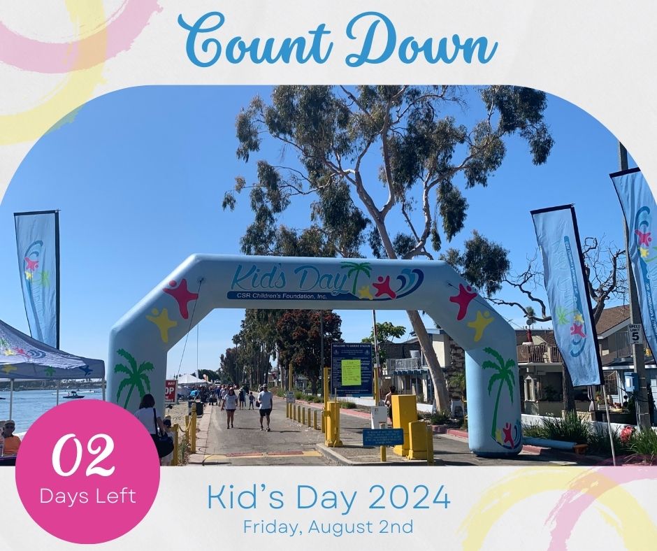 Two Days Left... - CSR Children's Foundation, Inc.