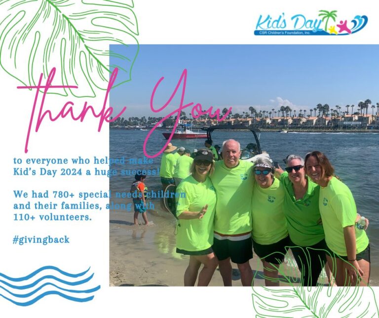 Another Fantastic Kid's Day! - CSR Children's Foundation, Inc.