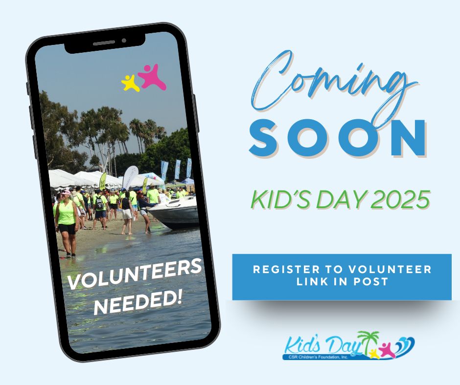 Register to Volunteer! - CSR Children's Foundation, Inc.